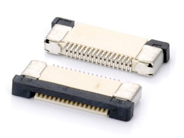 FFC/FPC Connectors, pitch 0.5MM, pull-out top-bottom connection, H=1.2mm_FFC/FPC Connector ...