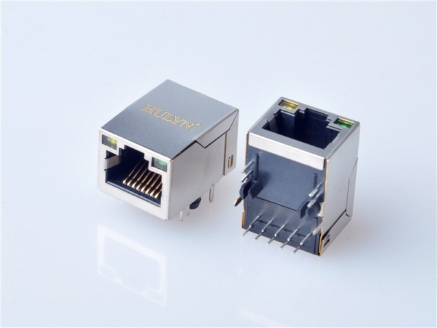 RJ45 Modular Jack With transformer_ RJ45 1xN Tab-UP Series-惠兴力HULYN