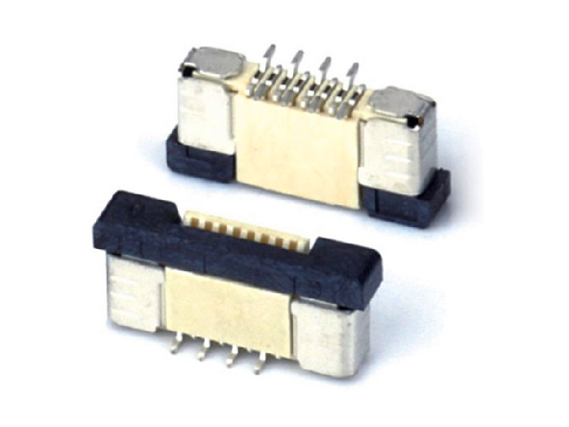 FFC/FPC Connectors, 1.0mm pitch, vertical SMT, H=4.6mm_FFC/FPC ...