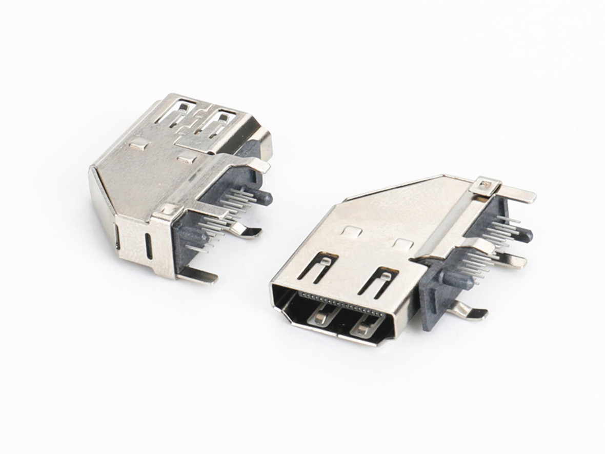 HDMI 连接器 90度 侧插_HDMI 連接器系列-惠兴力HULYN
